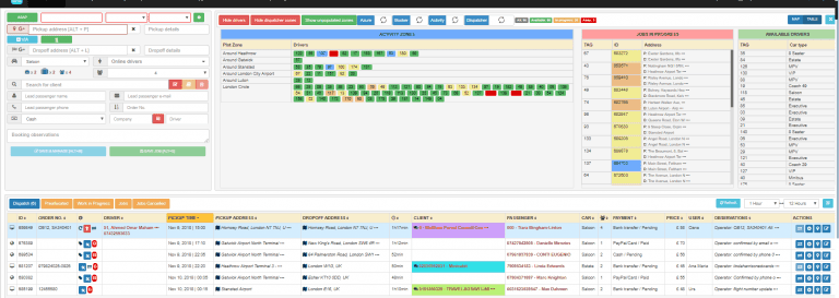 INSOFTDEV | Taxi Dispatch System | Recording Drivers Actions.