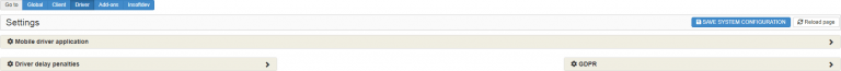 How to manage the drivers settings from config | INSOFTDEV | Plug-and-play Technology for Taxi ...