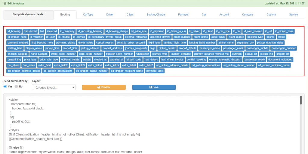 INSOFTDEV | Dispatch System | Clients invoices and statements