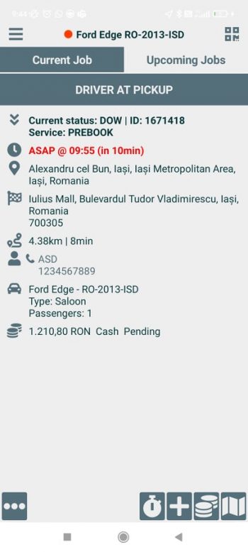 INSOFTDEV | Taxi Dispatch System | Driver apps